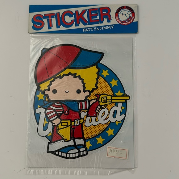 Patty & Jimmy | Other | Vintage Patty Jimmy Sticker Made In Japan ...